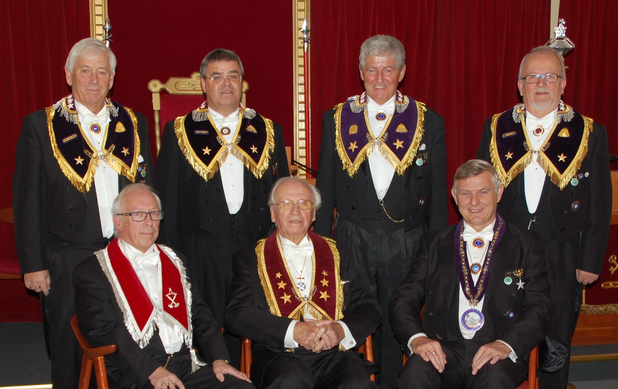 60-års Veteranjuveltildeling i loge nr. 18 Varna - Odd Fellow