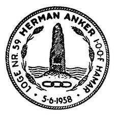 Tildelinger av 40 års Veteranjuvel i loge nr. 59 Herman Anker - Odd Fellow