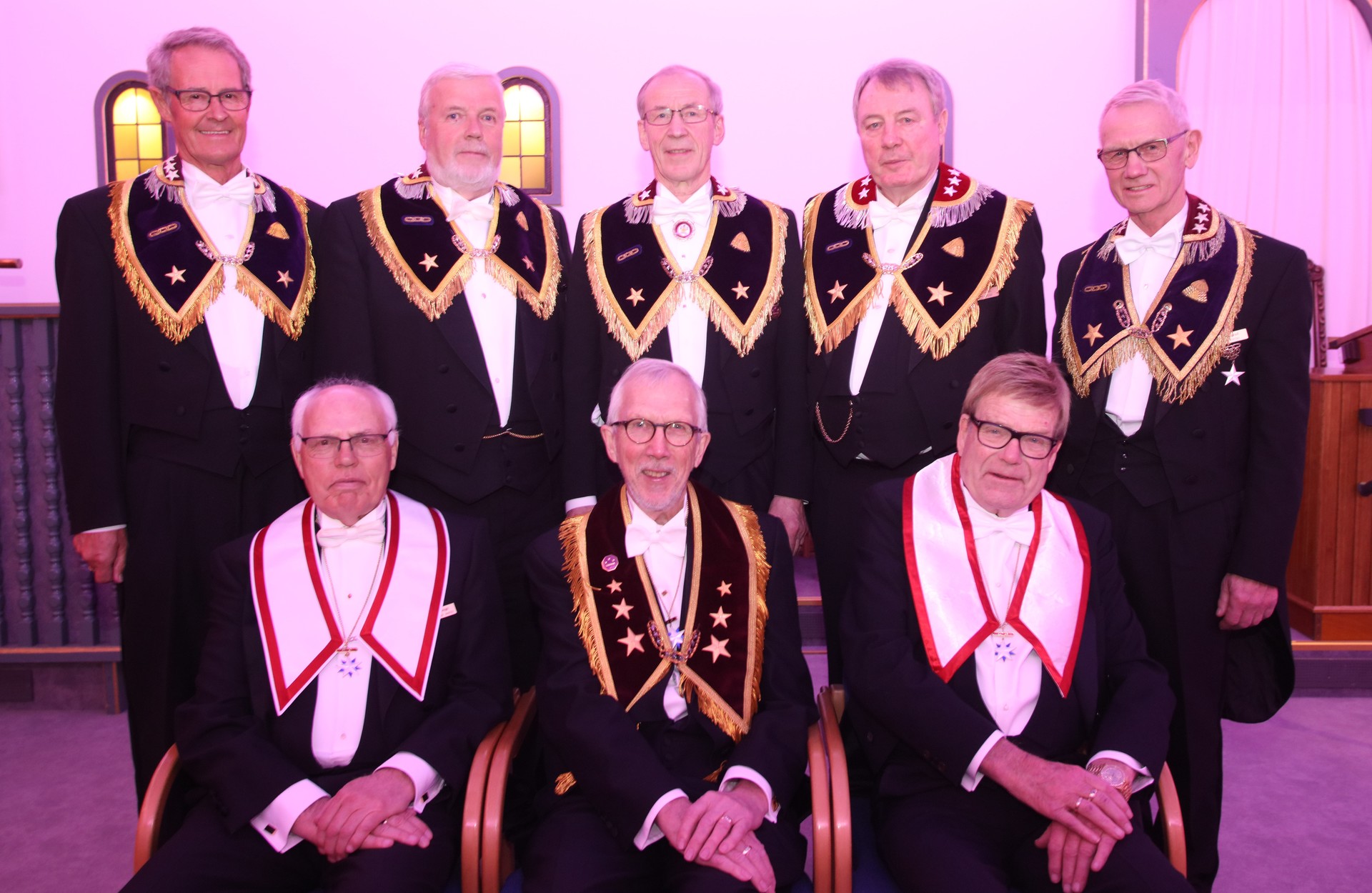 Tirsdag 10. mars var det høytidsdag i loge nr. 59 Herman Anker med ...